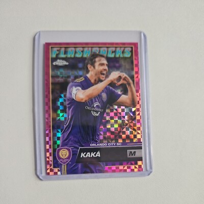 MLS Topps Chrome Flashback Kaka Pink X Factor | eBay