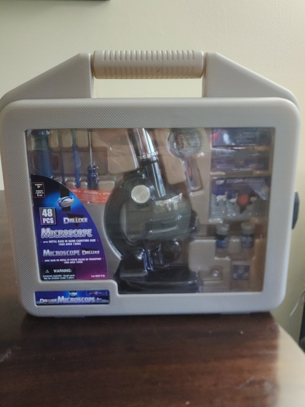 Deluxe Microscope Set with 48 pieces and Carrying Case | eBay