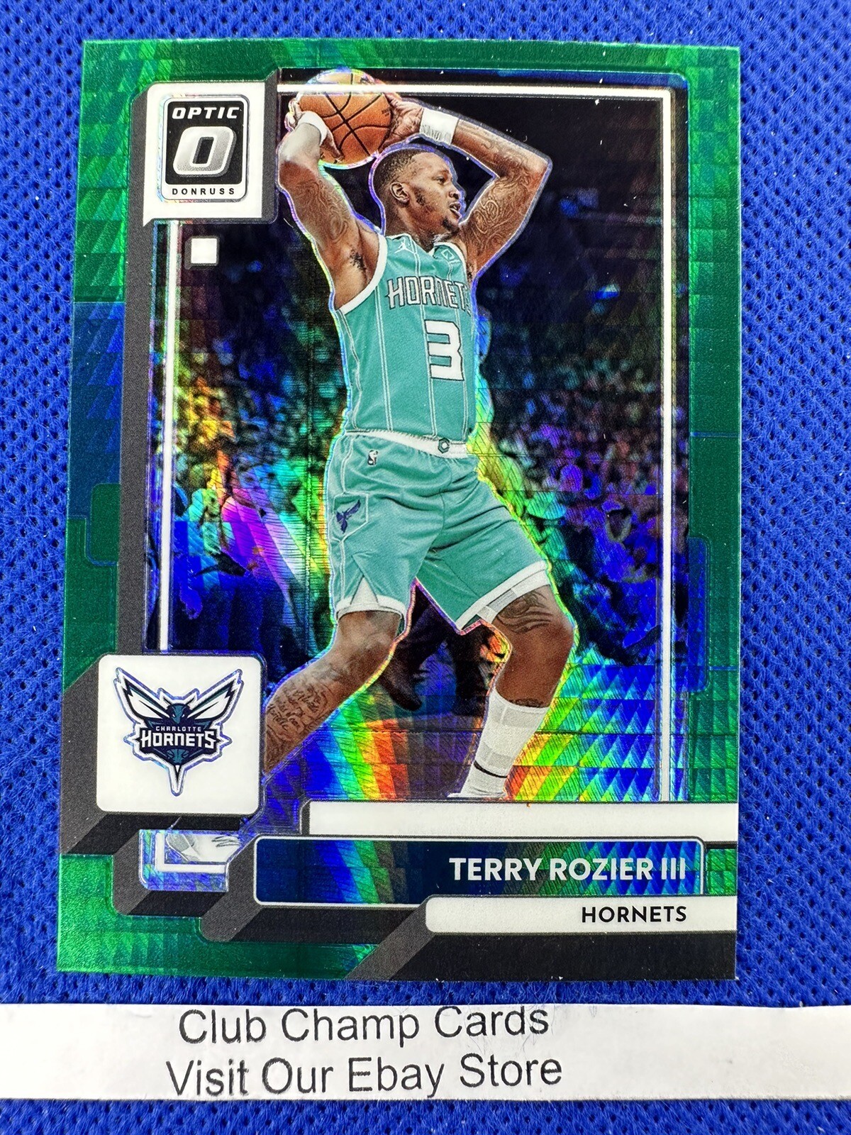 2022-23 #143 Terry Rozier III Donruss Optic Basketball Hyper Green ...