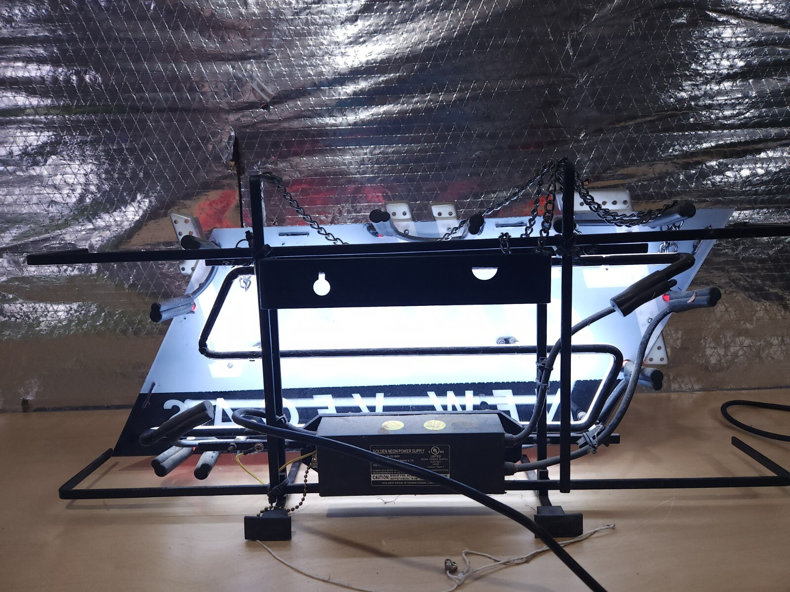 Fallout New Vegas Neon Sign - Rare Exclusive Light Up Video Game Promo ...