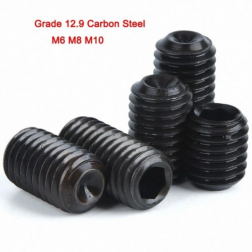 1-20Pcs 12.9 Carbon Steel Metric Thread Cup Inner Hex Socket Screw Bolt ...