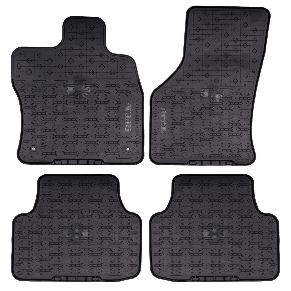 NEW 2019-2025 VW Volkswagen Jetta Black Monster Rubber All Season Floor ...