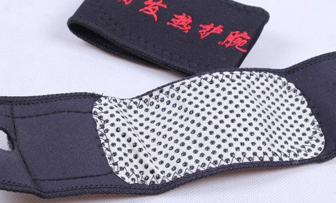 Tourmaline Far Infrared Ray Heat Health Pain Relief Wrist Brace Support ...