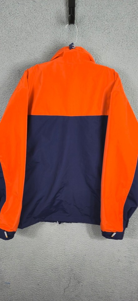 Burton Snowboard Tactic Jacket Mens XL Orange Blue Insulated Winter ...