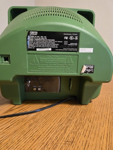 Teenage Mutant Ninja Turtles TMNT 13" Retro Gaming CRT TV P3815NT No ...