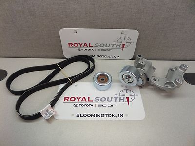 Toyota Highlander Rav4 Venza V6 Drive Belt Tensioner Kit Genuine OEM OE ...