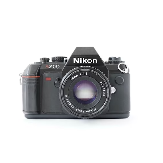 Nikon N2000 35mm Film Camera with FREE B&W film! | eBay
