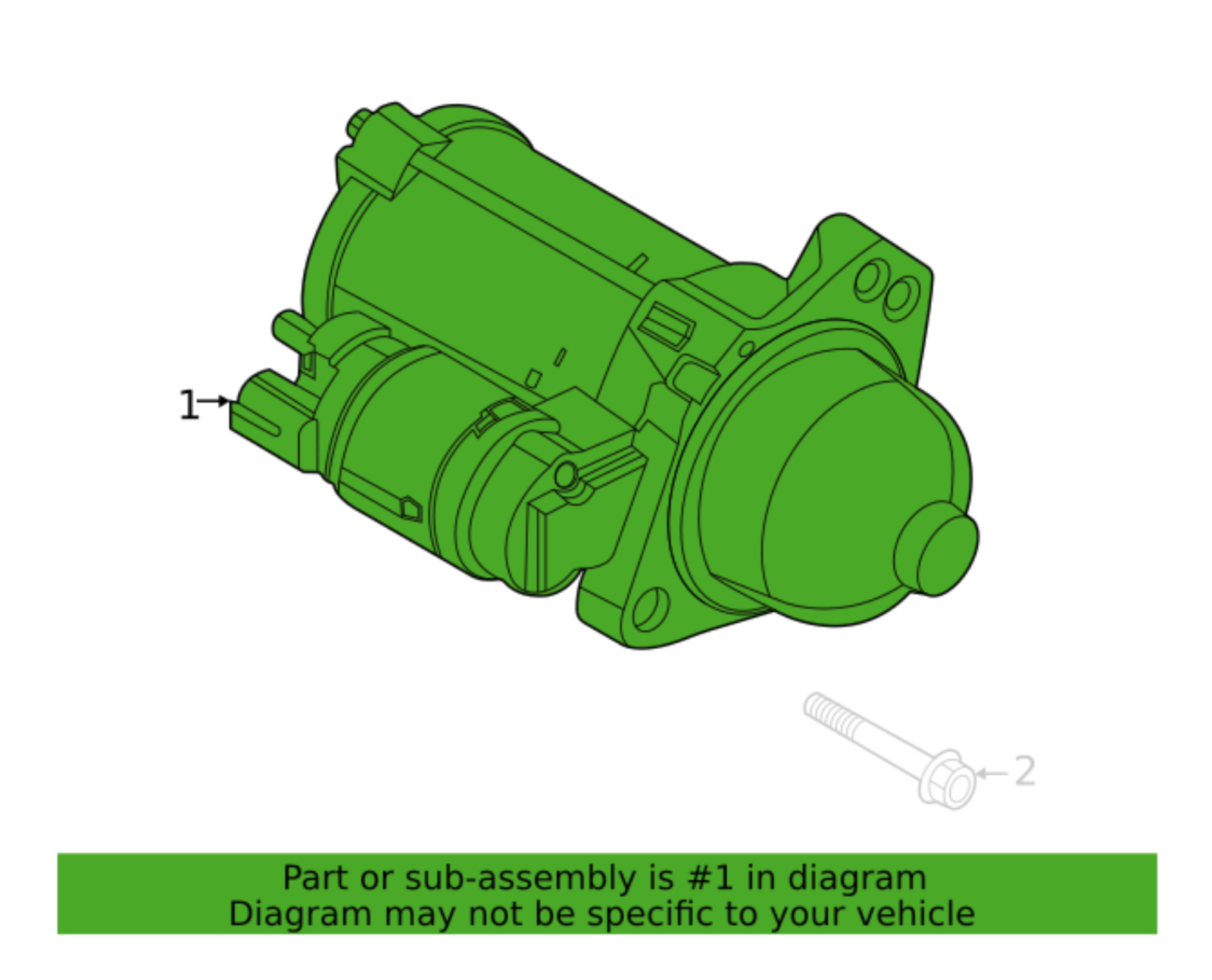 OEM 36100-2M318 Starter w/o Auto Stop-Go for Hyundai Elantra 2021~2023 ...