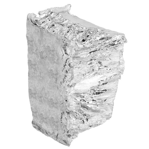 Zinc Piece High Purity Zinc / Zinc Metal Block Block Sample Ingot 1kg ...