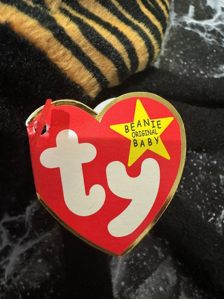 Ty Beanie Baby Spinner The Spider Toy Rare PVC pellets with errors | eBay