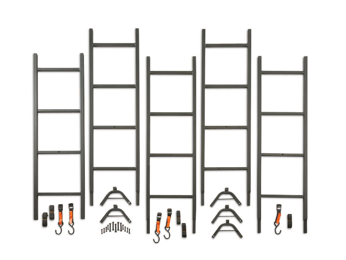 20' Tall Wide Climb Tree Stand Ladder Deer Hunting Climbing Stick ...