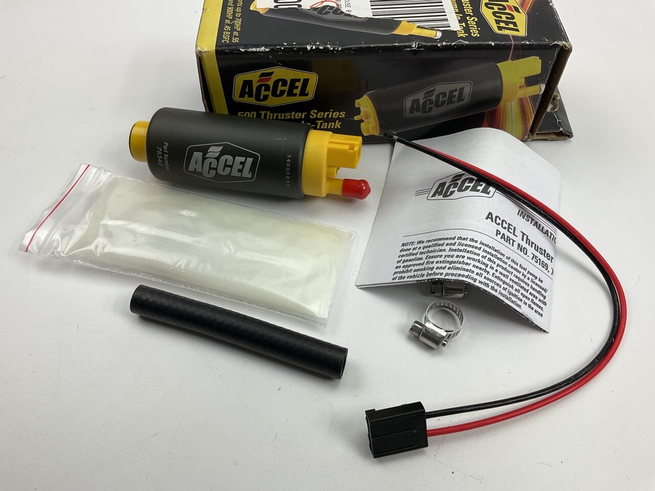Accel 75340 Thruster Series In-Tank Electric Fuel Pump | eBay