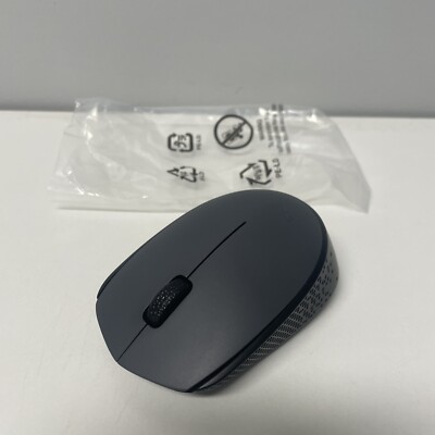 Logitech M170 Black & Grey Wireless Mouse 810-005155 | eBay