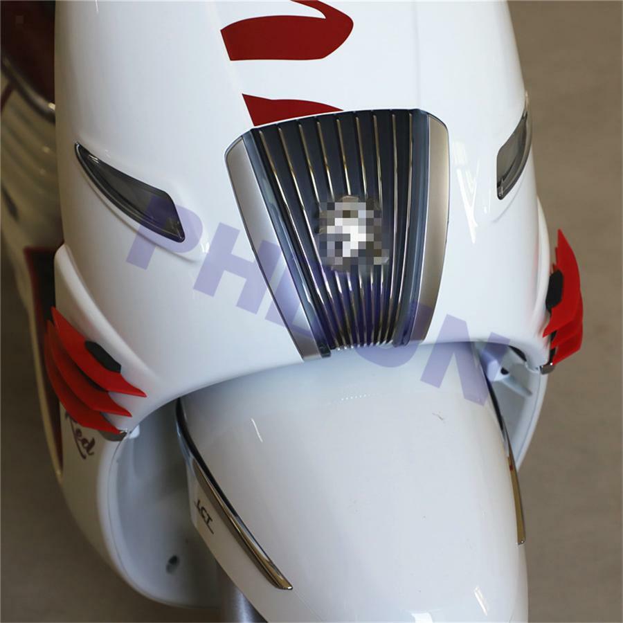 6Stück Rot Universal Roller Seitenflügel Winglet Windschutz Spoiler ...