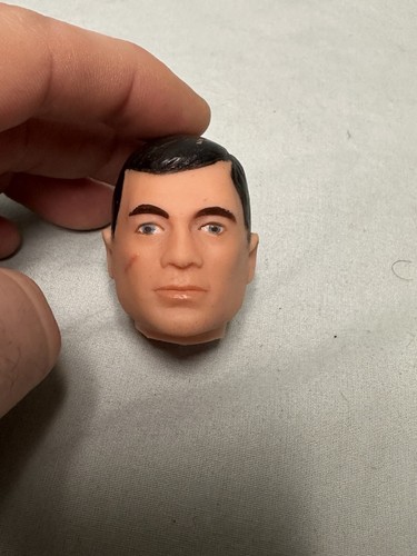 Vintage GI Joe TM 1964 RARE True GUMMY HEAD Black Hair Soldier Marine ...