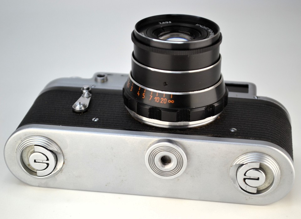 FULLY SERVICED! 1968 EXPORT USSR "ZORKI 4" RF CAMERA + INDUSTAR-61 L/D ...