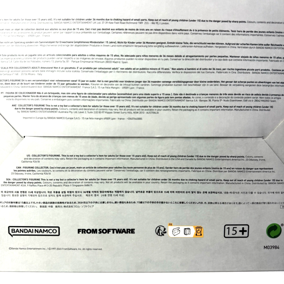 Armored Core VI 6 AC NIGHTFALL Statue only Fires Of Rubicon Collectors ...