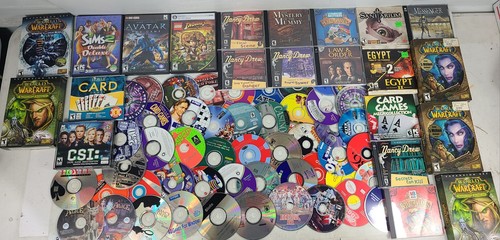 Computer PC Video Game Mixed Lot Of 73 Games | eBay