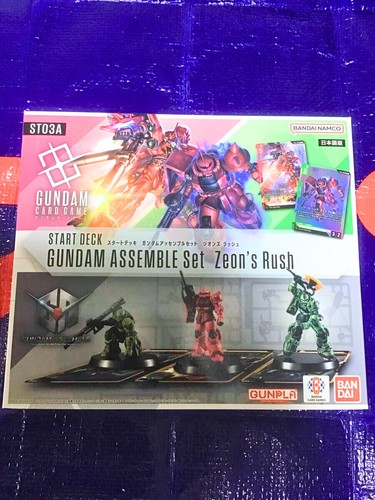 Gundam Card Game Start Deck ST03A Gundam Assemble Set Zeon's Rush ...
