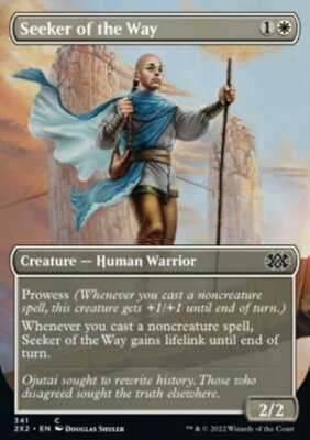 MTG Magic the Gathering Seeker of the Way (341/603) Double Masters 2022 ...