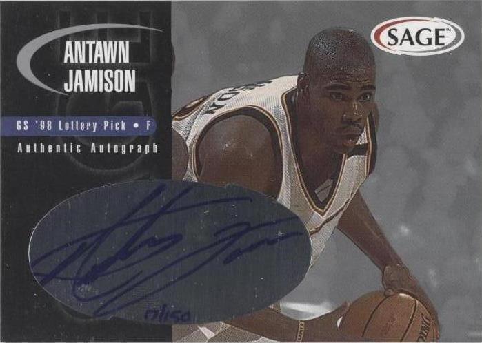 2000 Sage - Authentic Autograph Antawn Jamison #A25 Silver /150 (AU ...