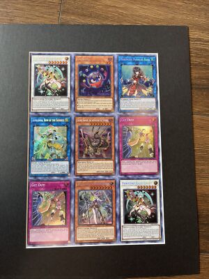 YUGIOH UNCUT SHEET RISING RAMPAGE (RIRA) SECRET RARE 3X3 | eBay