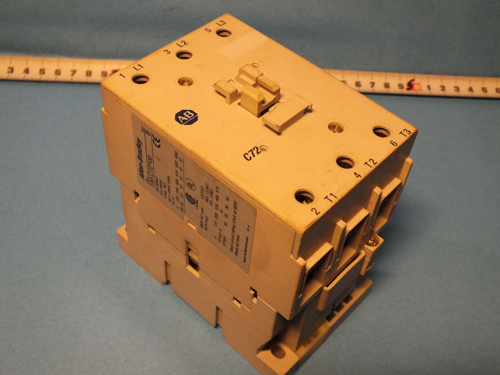 Allen-Bradley 100-C72*00 Ser.B 600VAC max. 90A encl. AC-1 690V 100A | eBay