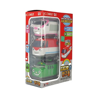 TITIPO & Friends Pullback Gear Mini Train Car Toy-Series 1 Diesel ...