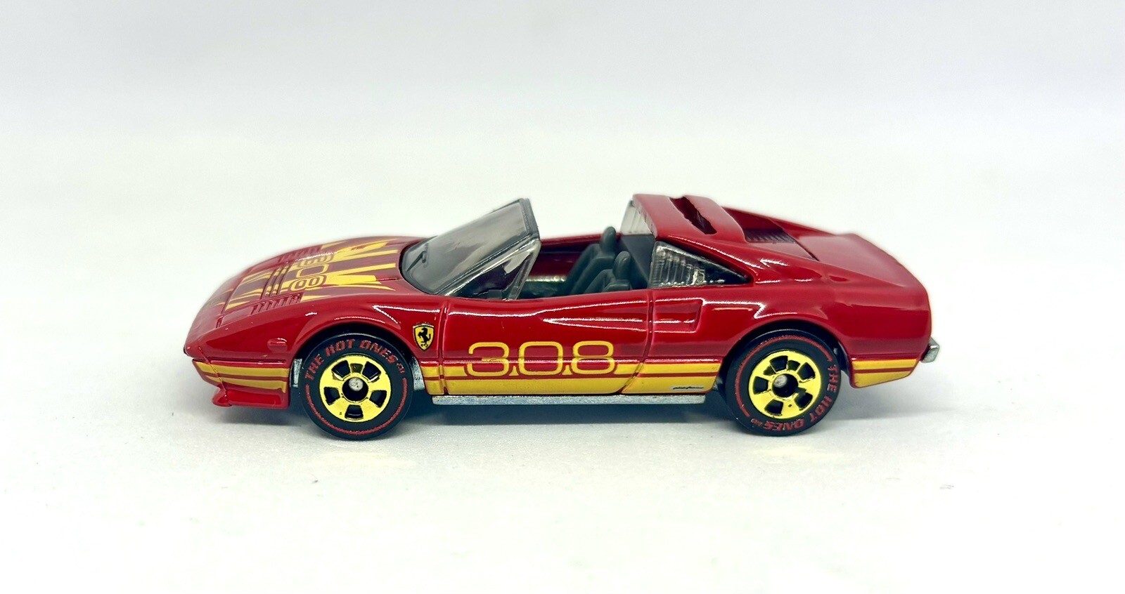 🇮🇹 Hot Wheels 2011 The Hot Ones Ferrari 308 GTS Red Chase Redlines ...