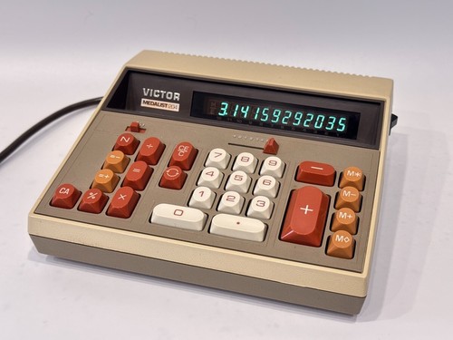 Victor Medalist 204 Desktop Calculator VFD Display | eBay