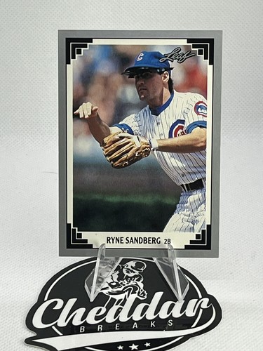 1991 Leaf - #207 Ryne Sandberg Chicago Cubs 2B | eBay UK
