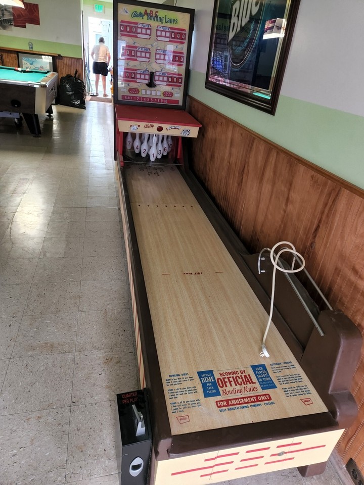 vintage bowling machine | eBay