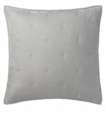 ONE Target OpalHouse Gray Velvet Tufted Stitch EURO Sham Opal House ...