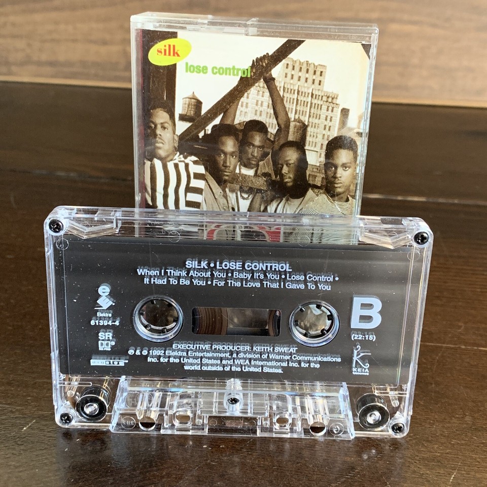Silk: Lose Control (1992, Elektra Records) Cassette Tape - R&B ...