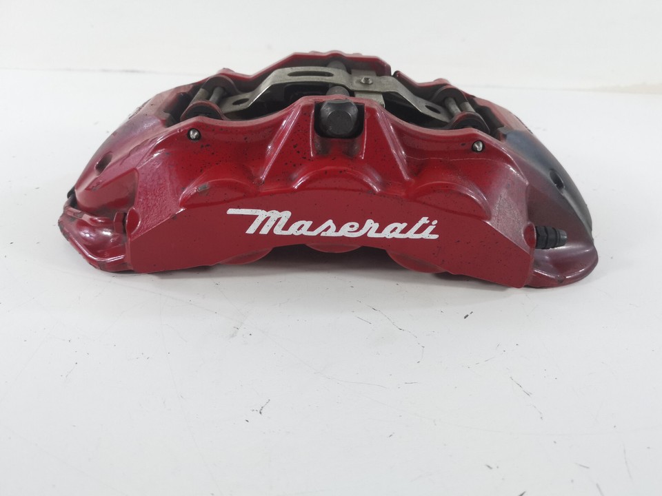 14 MASERATI GRANTURISMO FRONT BREMBO RED BRAKE CALIPER SET OEM | eBay