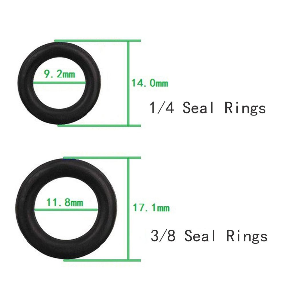 Tools Washer Cleaner O-Ring Rubber Gasket Seal Rings Pressure Washer ...
