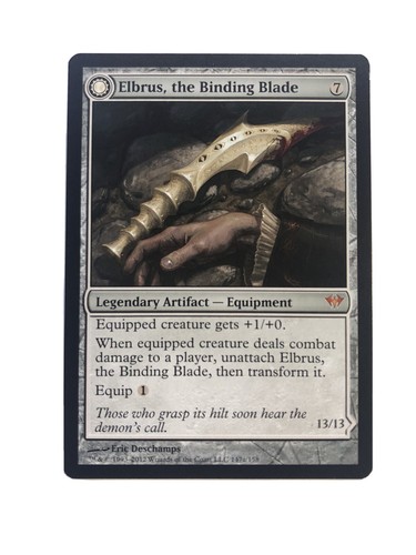 Elbrus, the Binding Blade / Withengar Unbound Dark Ascension NM CARD ...