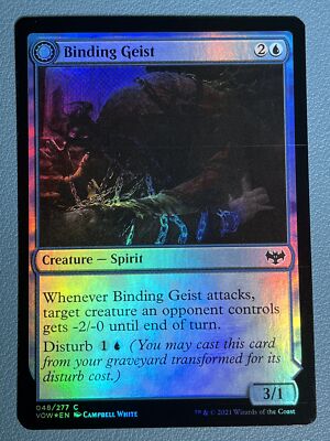 MTG Binding Geist Foil Innistrad VOW NM | eBay