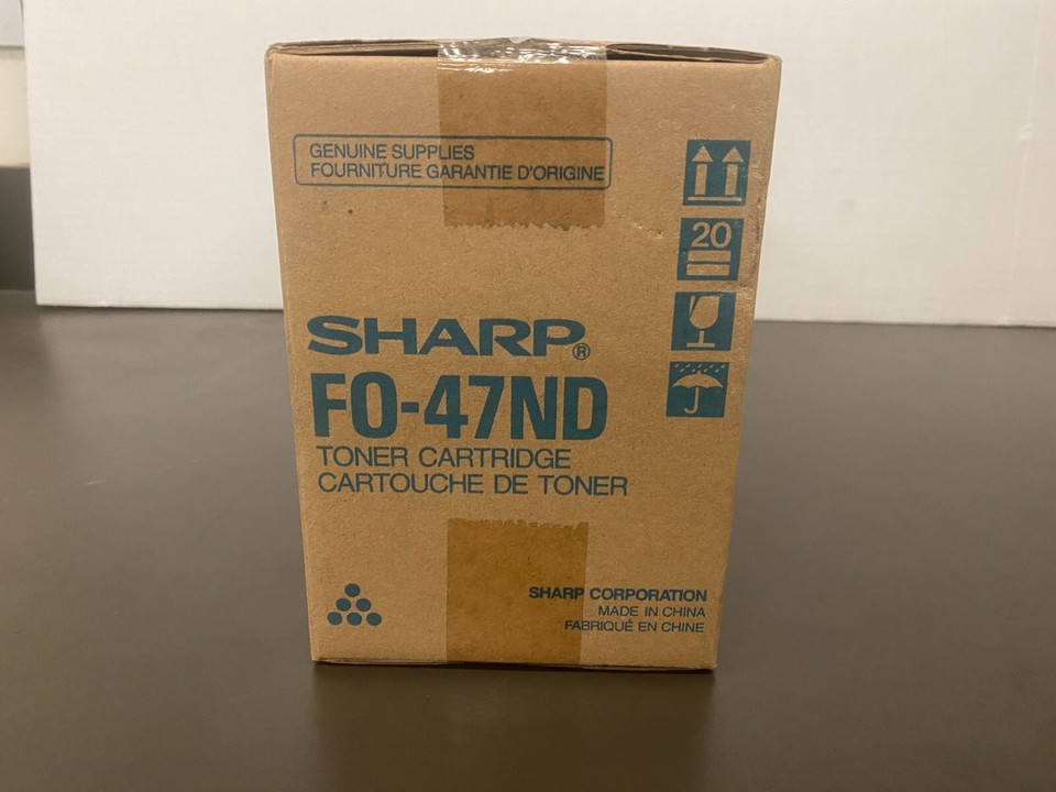 SHARP FO-47ND Black Toner Cartridge For Sharp FO-4650, 4700, 4970 NEW ...