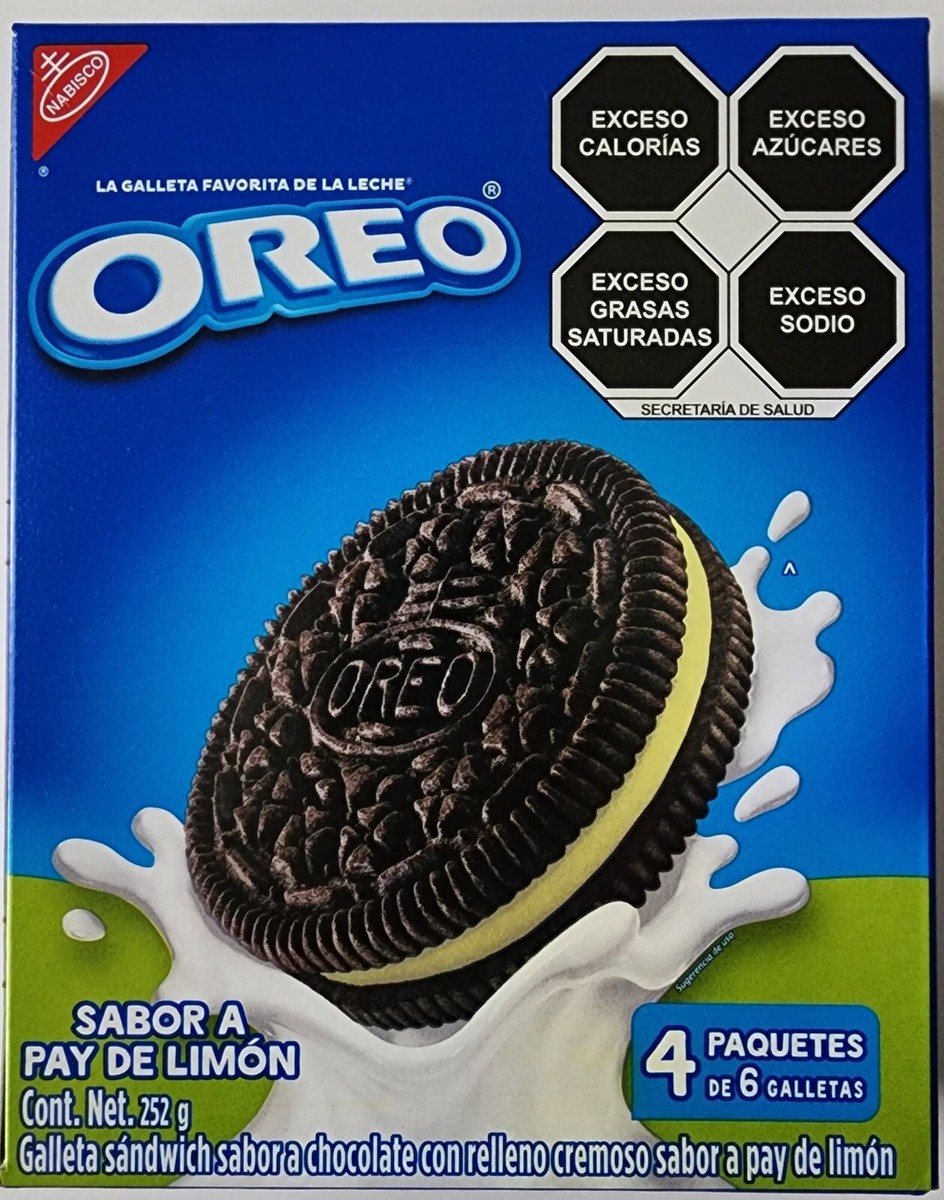 Galletas Oreo Y Leche Galletas Oreo Pay De Limón 252 G || Bodega