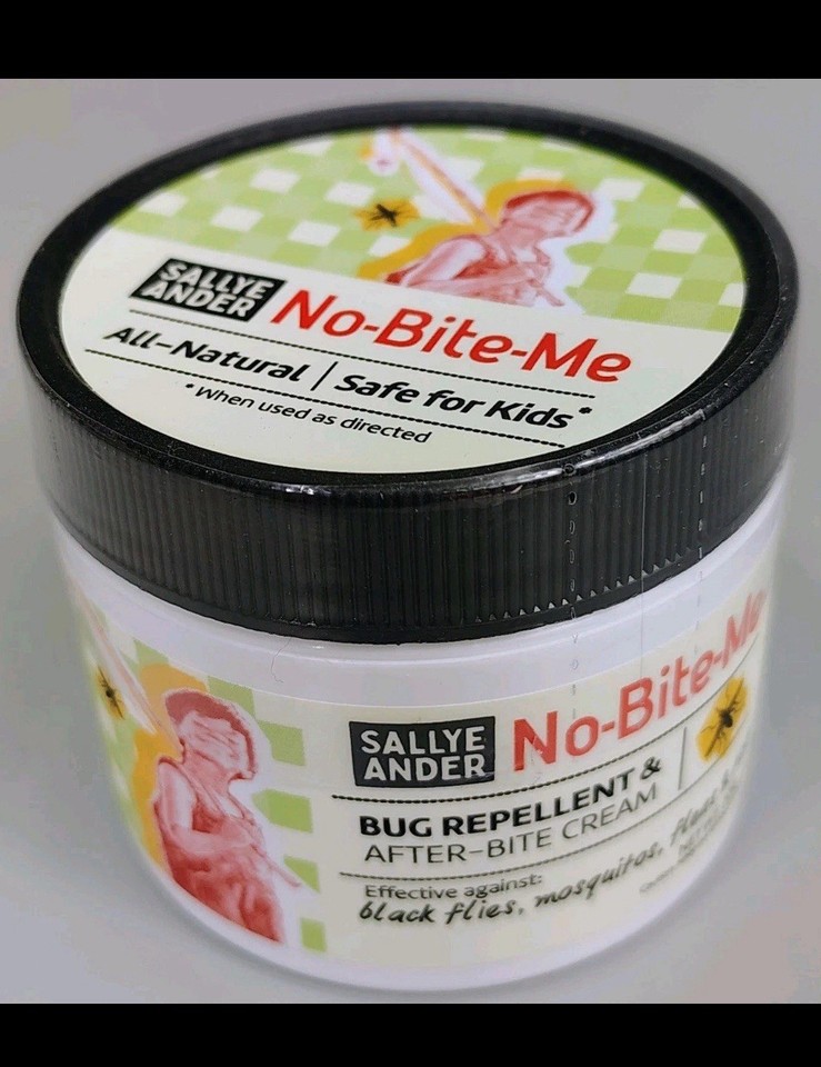 Sallye Ander No Bite Me Bug Repellent After Bite Cream 2 oz All Natural ...