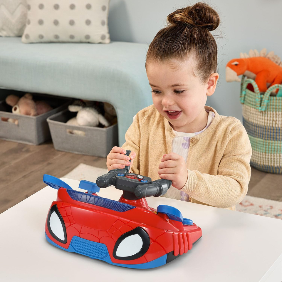 VTech Spidey and His Amazing Friends Spidey to The Rescue Driver 2-in-1 ...