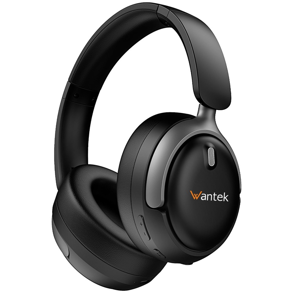 Wireless Over-ear Headphone Foldable ANC Bluetooth Headset for PC ...