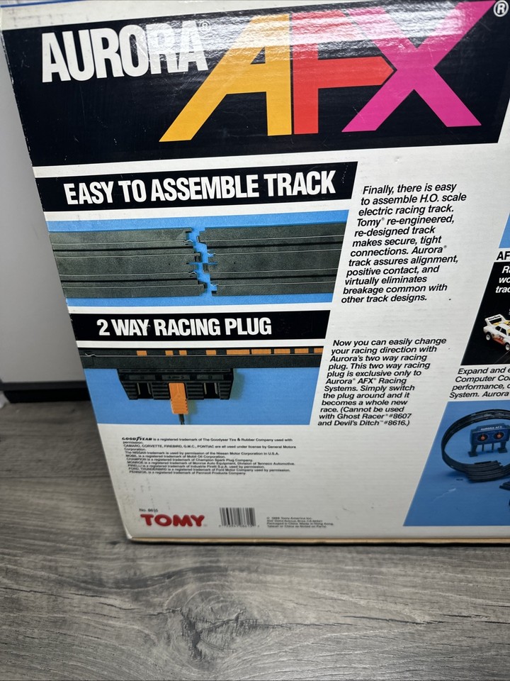 Aurora AFX Tomy Championship Tour 8615 HO Slot Car Set - New Open Box ...