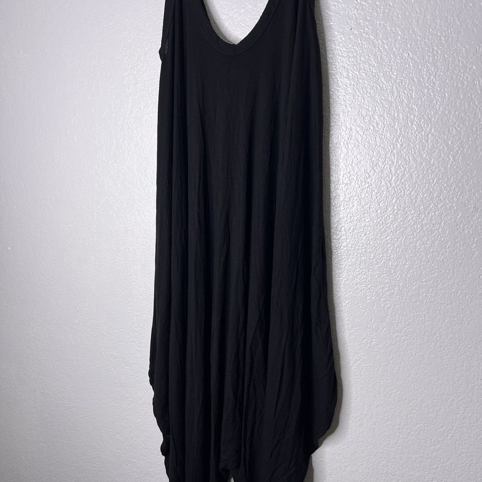 Three Bird Nest The Perfect Harem Jumpsuit Size Large Boho Festival | eBay