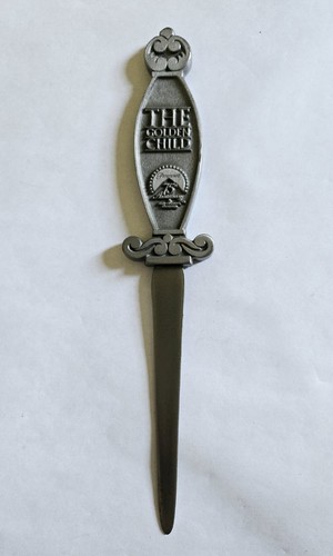 VINTAGE 1986 THE GOLDEN CHILD MOVIE PROMO KNIFE LETTER OPENER AJANTI ...