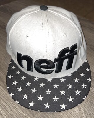 NEFF Adjustable Snapback Hat Stars On Bill | eBay