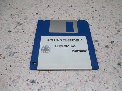 Commodore Amiga Game ROLLING THUNDER Disks Only No Instructions | eBay UK