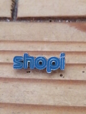 Pin's Pins Pin Enamel% Magasins Supermarché Logo "shopi" | eBay