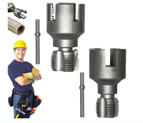 Pipe Thread Cutting Tool，1/2'' 3/4'' Internal External Rethreading ...